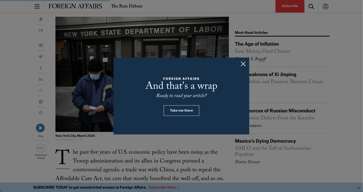 Foreign Affairs - Crystal Huang